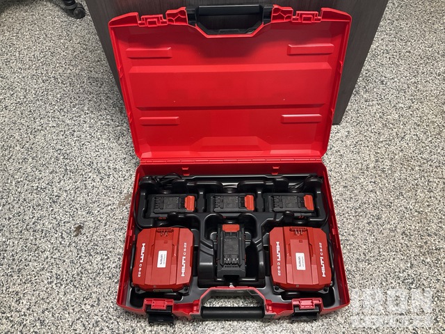 Quantity of Hilti Batteries & Chargers with Case in NEW BRAUNFELS ...
