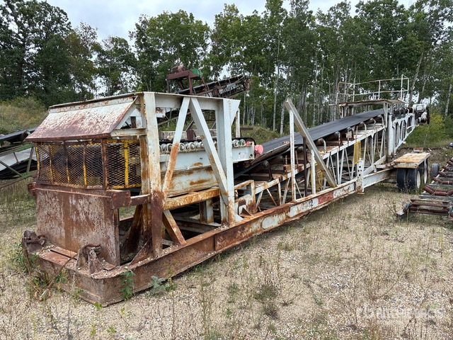 Kolman 42 in x 60 ft Portable Radial Stacking Transportador | Ritchie ...