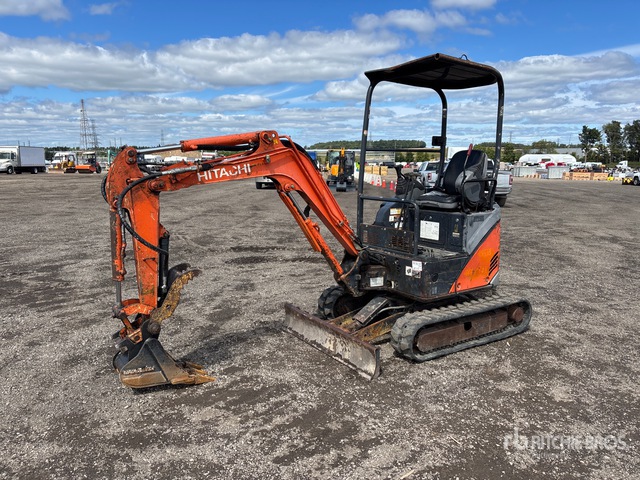 2013 Hitachi ZX17U-2 Mini Excavator | Ritchie Bros. Auctioneers