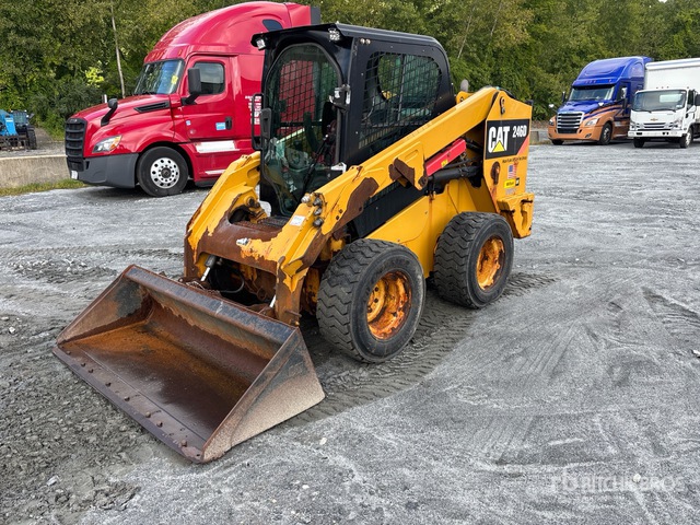 2017 Cat 246D Two-Speed High Flow XPS Skid Steer Loader | Ritchie Bros ...