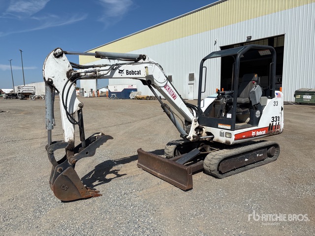 2004 Bobcat 331 Mini Excavator | Ritchie Bros. Auctioneers