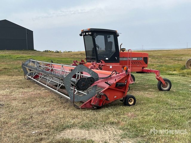 Massey Ferguson 220 30 ft Swather Windrower | Ritchie Bros. Auctioneers