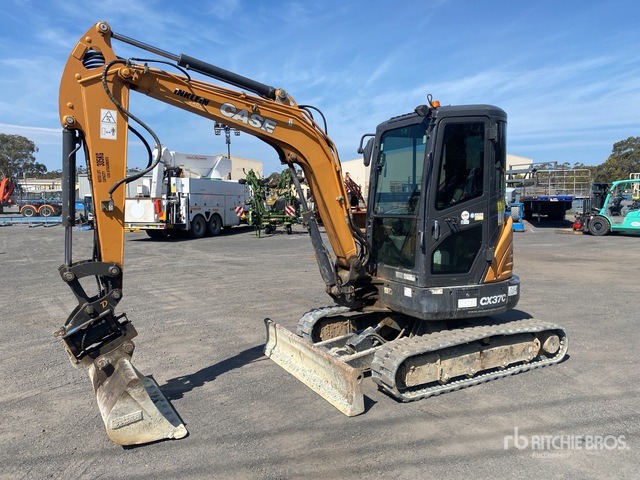 2018 Case CX37C Mini Excavator | Ritchie Bros. Auctioneers