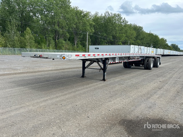 2021 Reitnouer Max Miser 50 ft T/A Spread Axle Remorque à plateau ...