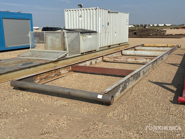 43 ft x 9 ft Steel Skid Frame | Ritchie Bros. Auctioneers