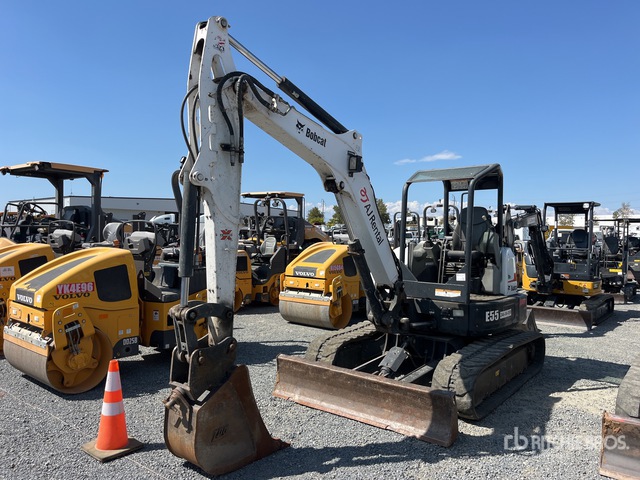2019 Bobcat E55 Mini Excavator | Ritchie Bros. Auctioneers