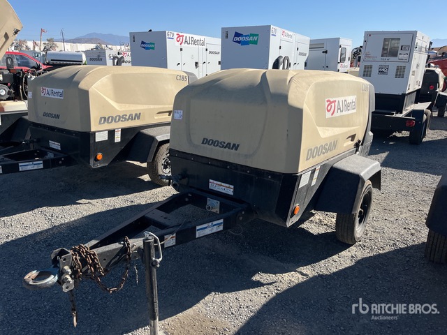 2021 Doosan C185WDO-T4F 185 cfm Mobile Air Compressor | Ritchie Bros ...