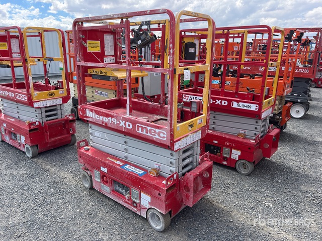 2023 MEC MICRO 19-XD Electric Scissor Lift | Ritchie Bros. Auctioneers