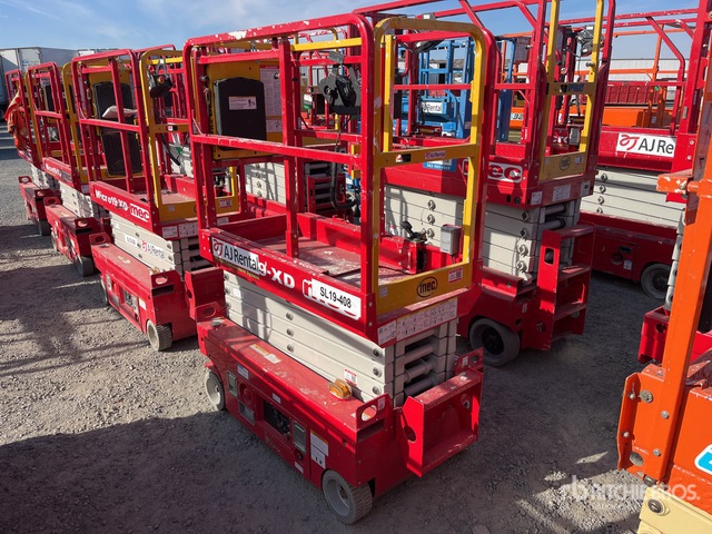2023 MEC MICRO 19-XD Electric Scissor Lift | Ritchie Bros. Auctioneers