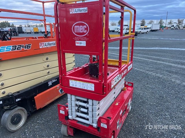 2023 MEC Micro 19-XD Electric Scissor Lift | Ritchie Bros. Auctioneers