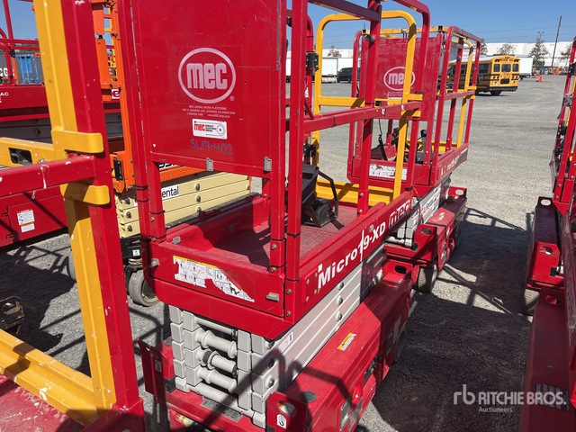 2023 MEC MIcro 19-XD Electric Scissor Lift | Ritchie Bros. Auctioneers