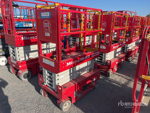 2023 MEC MICRO 19-XD Electric Scissor Lift | Ritchie Bros. Auctioneers