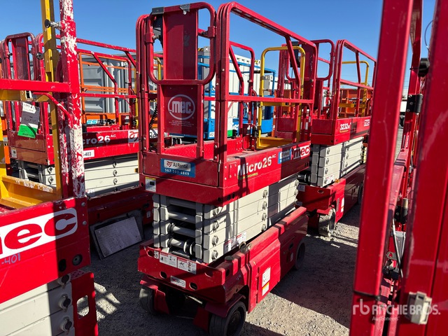 2024 MEC Micro 26 Electric Scissor Lift | Ritchie Bros. Auctioneers