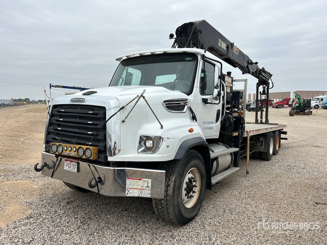 Hiab 335K-4 HIPRO 8300 lb Knuckle Boom on 2014 Freightliner 114SD 6x4 ...