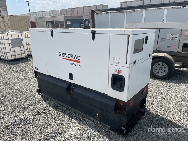 2020 Generac MMG045IF4-05 36 kW Skid-Mounted Stand-By Generator Set ...