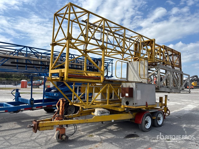 2015 Hydra Platform HP24 T/A T/A Bridge Inspection Trailer (Inoperable ...