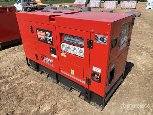 2025 EXEQ 15-1 15 kVA Skid-Mounted Generator Set (Unused) | Ritchie ...