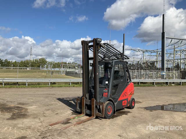 2012 Linde H35T-01 3500 kg Forklift | Ritchie Bros. Auctioneers
