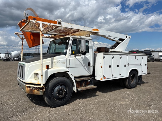 Pitman PL36 36 ft on 2001 Freightliner FL80 4x2 Bucket Truck | Ritchie ...
