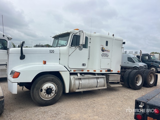2000 Freightliner FLD 120 6x4 T/A Sleeper Truck Tractor (Inoperable ...