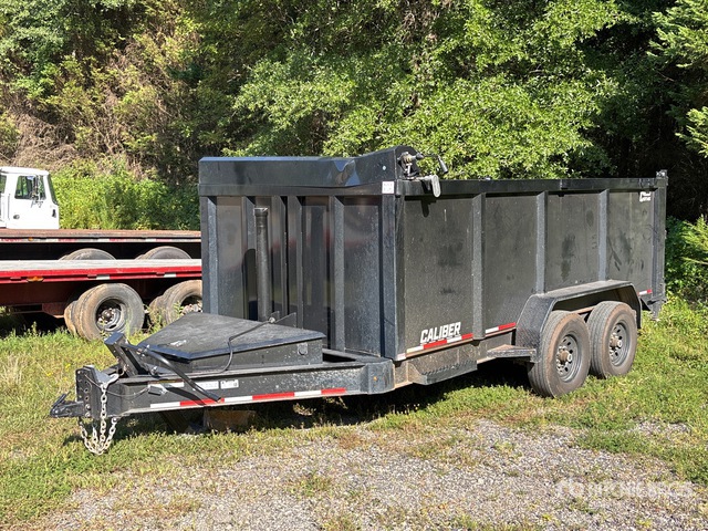 2025 Caliber DT7144 14 ft T/A Dump Utility Trailer | Ritchie Bros ...