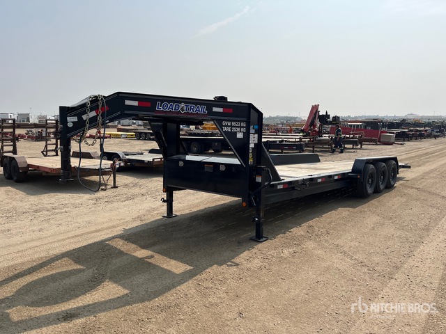 2023 Load Trail 27 ft Tri/A Gooseneck Flatbed Trailer | Ritchie Bros ...