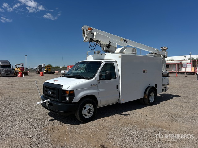 2017 Altec AT200A 30 ft on 2017 Ford E350 4x2 Van Mounted Aerial Lift ...
