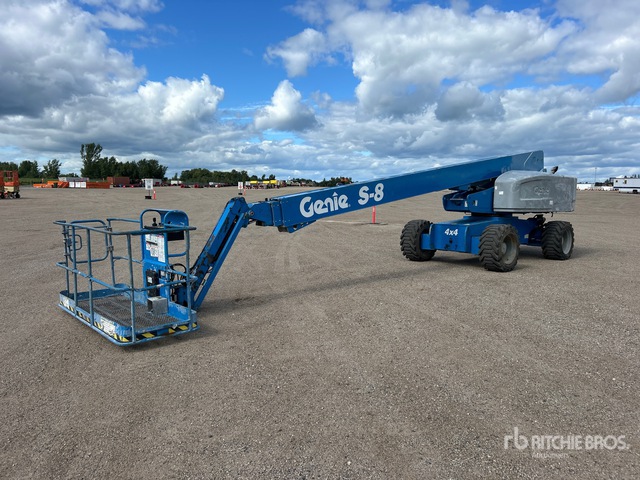 2013 Genie S85 4WD Diesel Telescopic Boom Lift | Ritchie Bros. Auctioneers