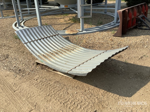 Quantity of (3) Complete 18 ft Diameter Goebel Grain Bin Rings ...