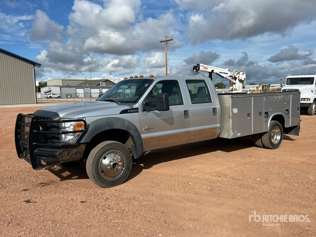 2011 Ford F-550 XL 4x4 Crew Cab Service Truck | Ritchie Bros. Auctioneers