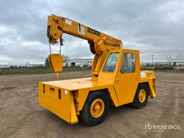 1983 Drott 3330B 4x2 Carry Deck Crane | Ritchie Bros. Auctioneers