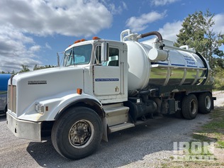 transway on 1990 Kenworth T450 splendor 6x4 Septic Vacuum Tanker Truck ...