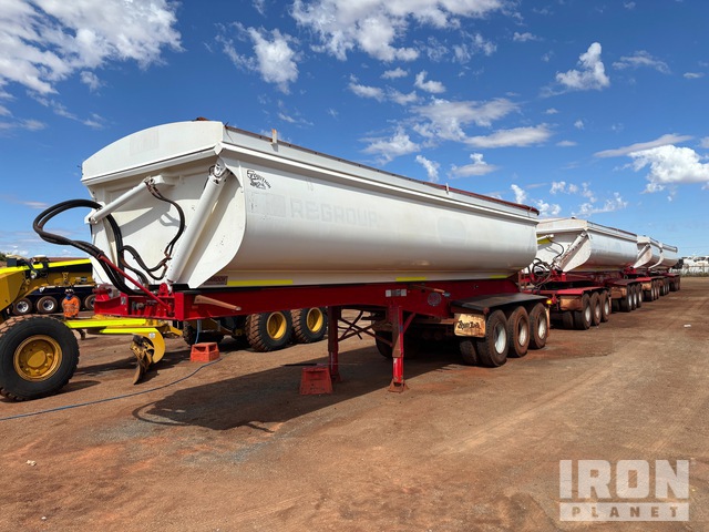 2021 Bruce Rock Engineering Tri/A AAB Quad Road Train Combination Side ...