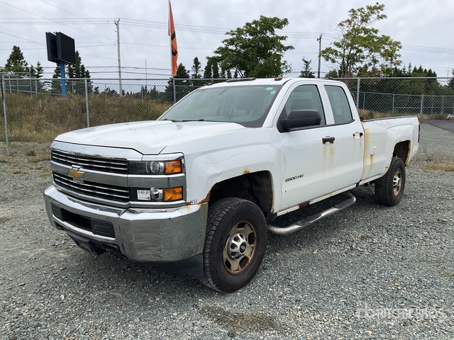 2017 Chevrolet Silverado 2500 HD 4x4 Extended Cab Ute (Inoperable ...
