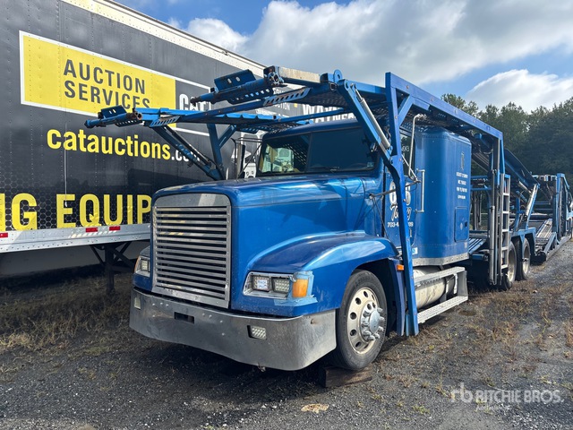 2000 Freightliner FLD 120 6x4 Sleeper Car Carrier Truck (Inoperable ...