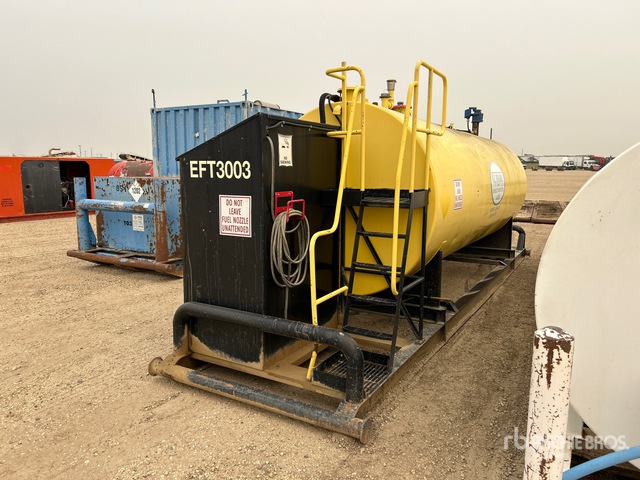 2006 Tidy Tanks 13200 L Skid Mounted Steel Diesel Fuel Tank | Ritchie ...
