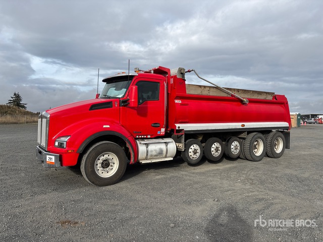 2017 Kenworth T880 12x4 Simple 16 5 ejes Camión dumper | Ritchie Bros ...