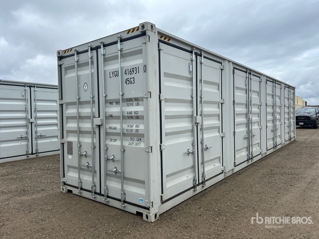 2025 40 ft High Cube Multi-Door Conteneur de stockage | Ritchie Bros ...