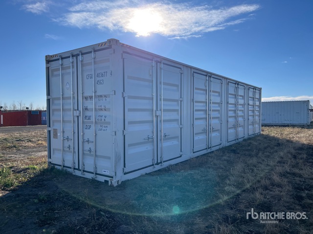 2024 40 ft High Cube Multi-Door Storage Container | Ritchie Bros ...