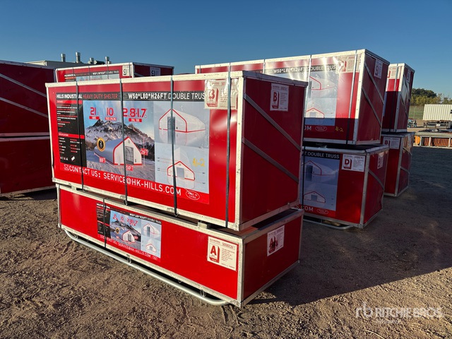 2025 HIlls Industrial 805026 50 ft x 80 ft x 26 ft Storage Building ...