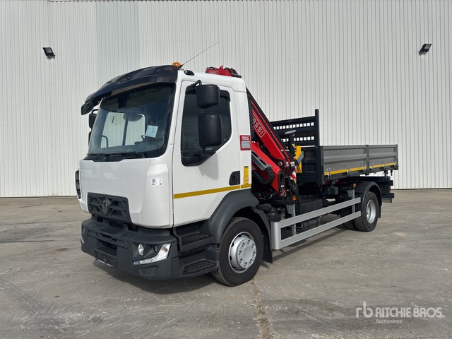2022 Fassi F90B.1.22E Dynamic on 2024 Renault D210 4x2 Camion Benne ...