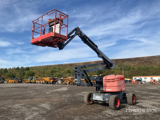 2014 Skyjack SJ46AJ 4WD Diesel Articulating Boom Lift | Ritchie Bros ...
