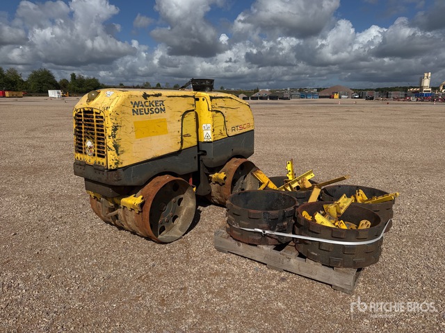 2012 Wacker RT82-SC2 Compacteur De Tranchee Pied De Mouton Padfoot ...