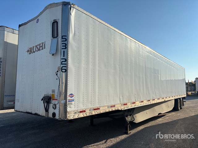 2015 Utility VS2DX 53 ft x 102 in T/A Van Trailer | Ritchie Bros ...