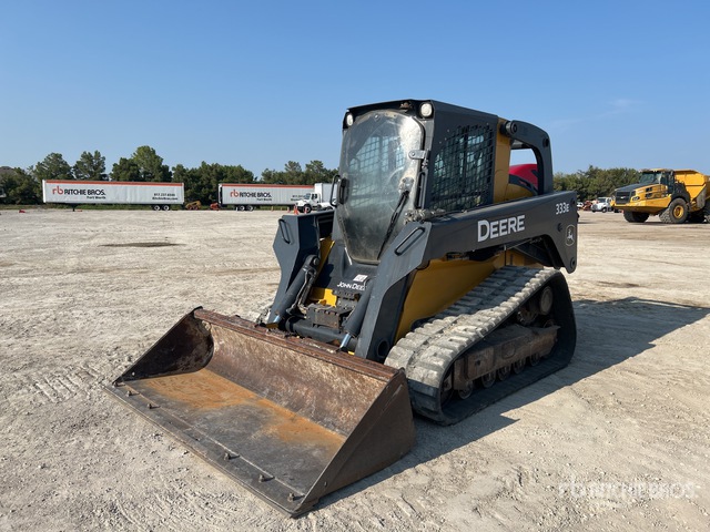 2015 John Deere 333E Two-Speed Compact Track Loader | Ritchie Bros ...