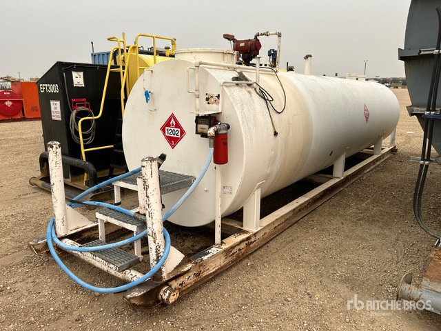 Fab Tec 15000 L Skid Mounted Steel Diesel Fuel Tank | Ritchie Bros ...