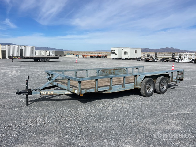 Tiger 7000 lb 18 ft T/A Plant Trailer | Ritchie Bros. Auctioneers