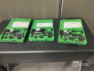 (3) Greenlee Quick Draw Hydraulic Punch Drivers in North Las Vegas ...
