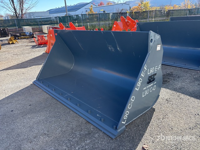 2025 SEC 106 in Q/C Wheel Loader Bucket - Fits Volvo L90 (Unused ...