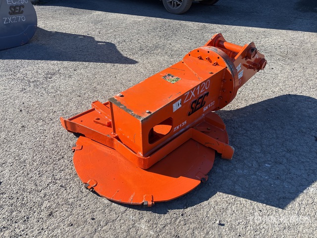 2025 SEC 42 in Excavator Brush Cutter - Fits Hitachi ZX120 (Unused ...